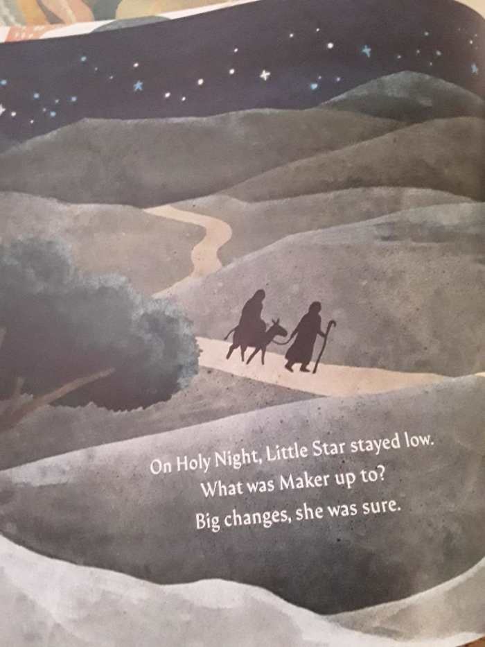 A Star's Telling of the Holy Night of Christmas in Gorgeous Picture ...
