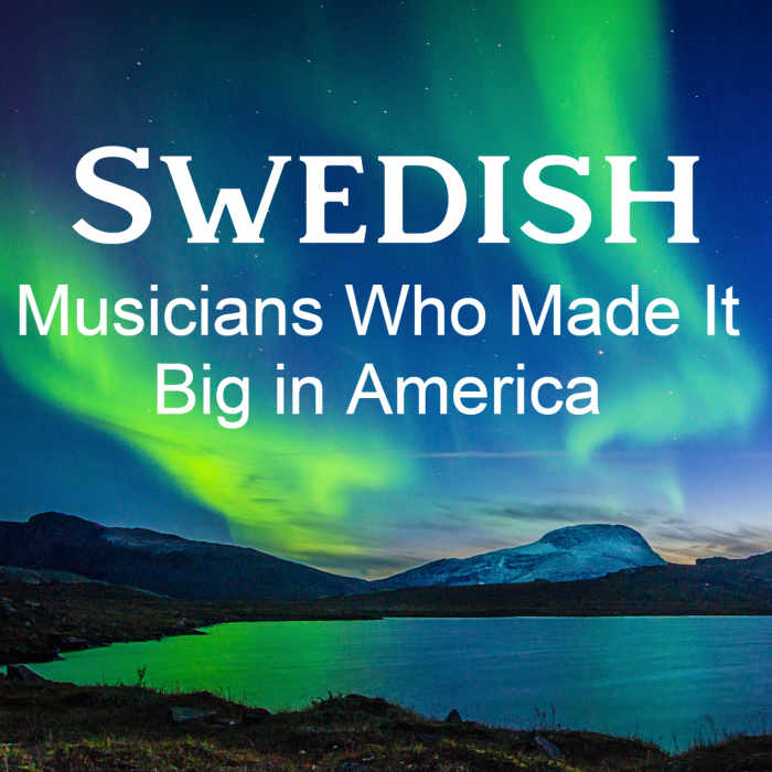 22 Swedish Musicians Who Made It Big in America - HubPages