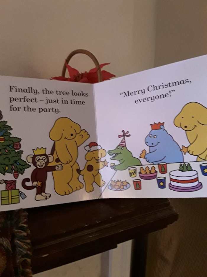 Christmas With Two Favorite Characters in 2 Board Books for Little ...