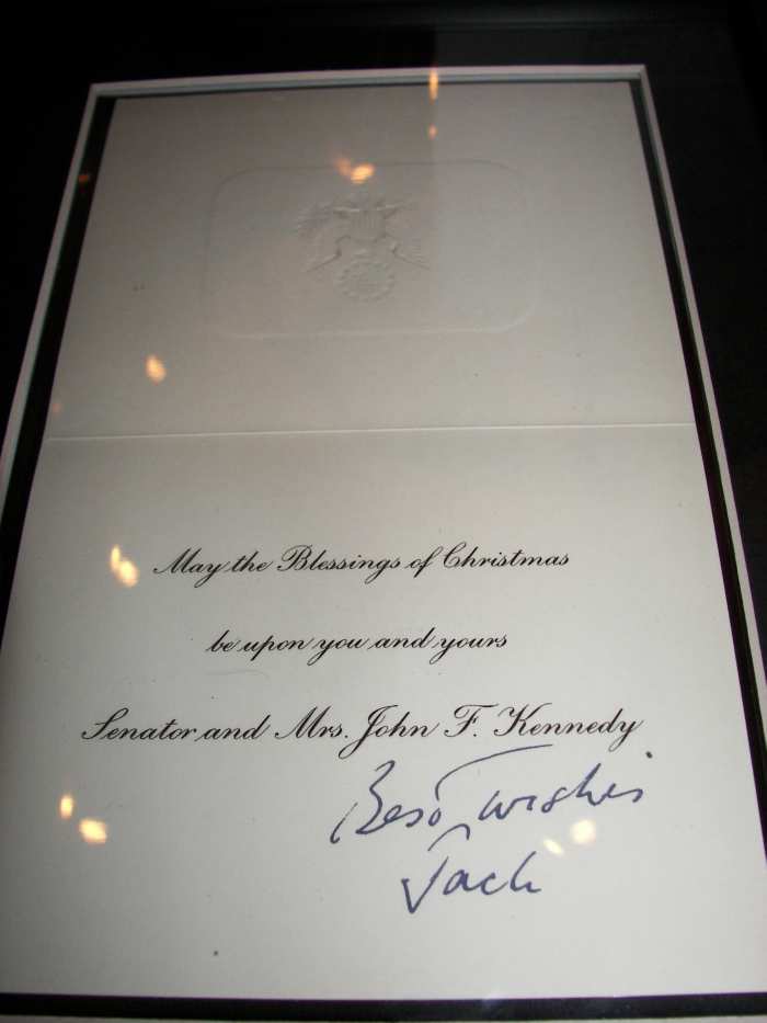 John F Kennedy Cards Never Sent - The Rarest Presidential Christmas ...