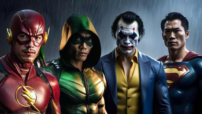 Prompts Used for AI-Generated Images of Chinese DC Comics Superheroes ...