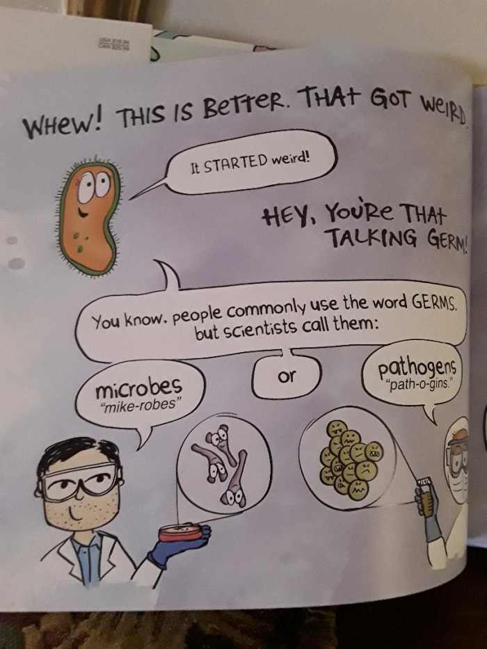 Germs Everywhere but Not All Bad as Featured in Creative Picture Book ...