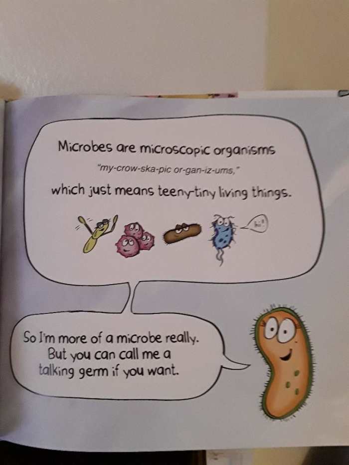 Germs Everywhere but Not All Bad as Featured in Creative Picture Book ...