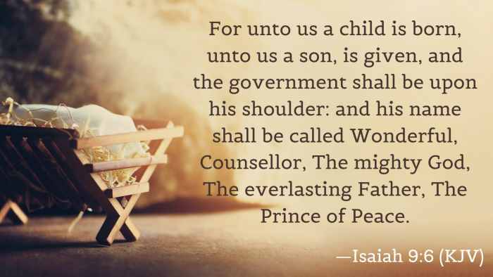 10 December Bible Verses to Meditate on This Christmas - LetterPile