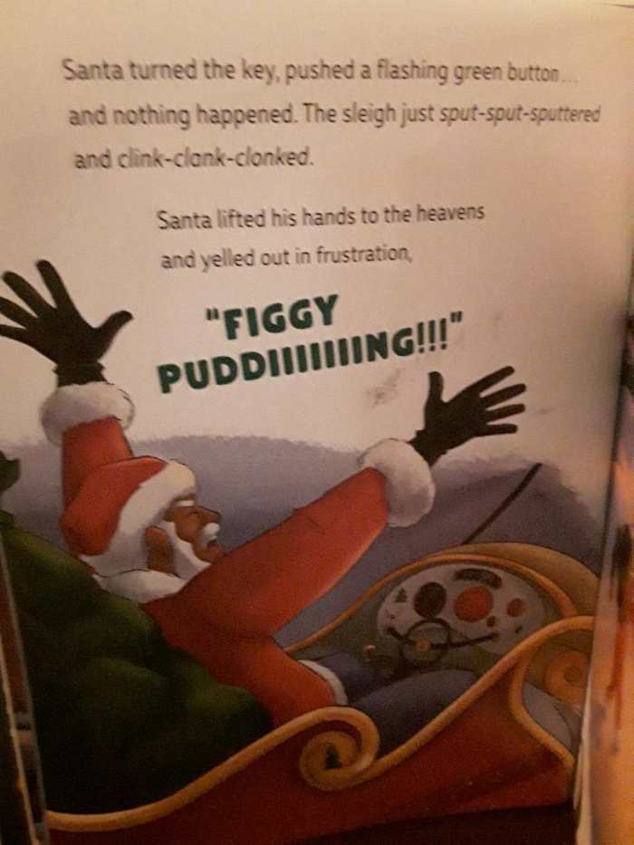 Santa Learns the Spirit of Christmas From a Family in Hilarious Picture ...