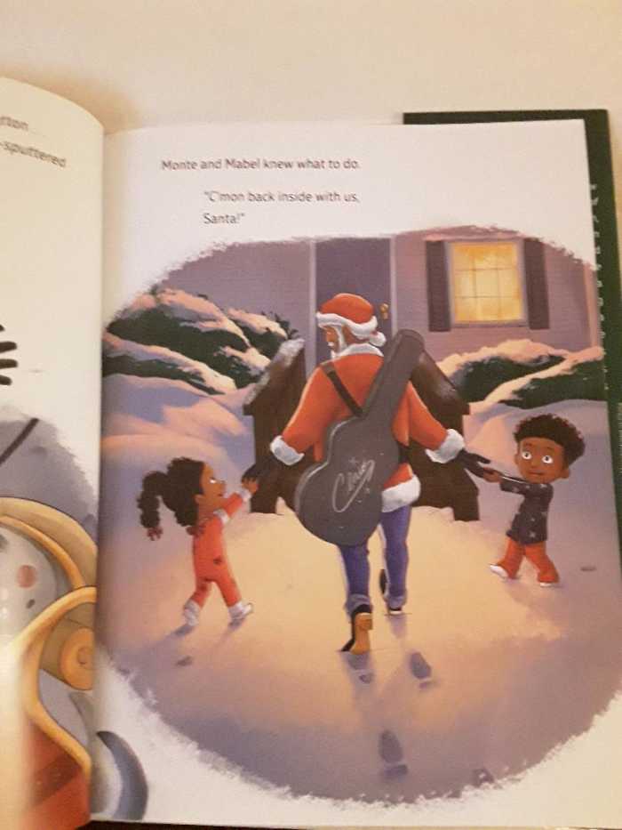 Santa Learns the Spirit of Christmas From a Family in Hilarious Picture ...