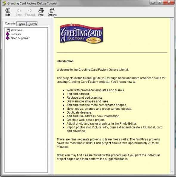 Software Package to Design and Print Your Own Personalised Greeting ...