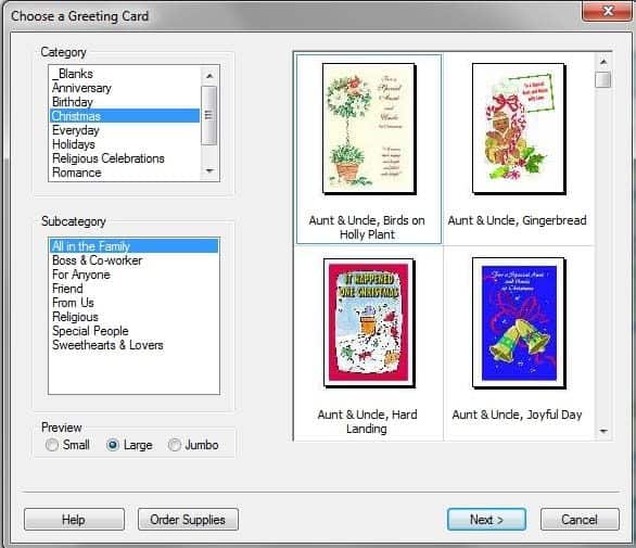 Software Package to Design and Print Your Own Personalised Greeting ...