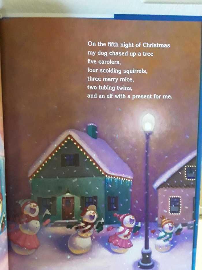 Christmas With Snowmen and a Twist on the Familiar 12 Days of Christmas ...