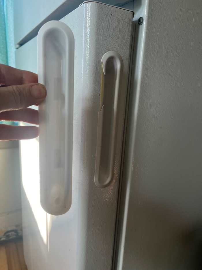 How to Replace a Recessed Refrigerator Door Handle - HubPages