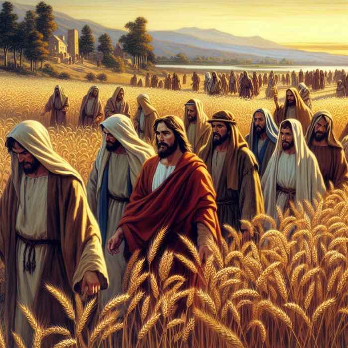 Jesus Challenges the Questions Raised About Why His Disciples Did Not ...