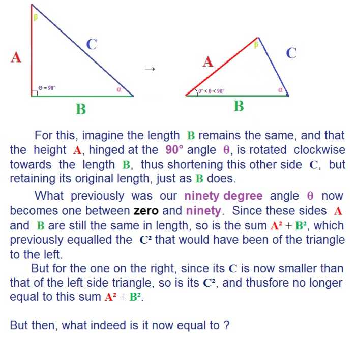 The Wonder and Amusement of Triangles - Part Four : The Cosine Rule ...