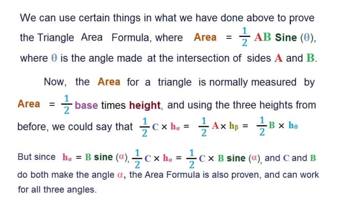 The Wonder and Amusement of Triangles - Part Three : the Sine Rule ...