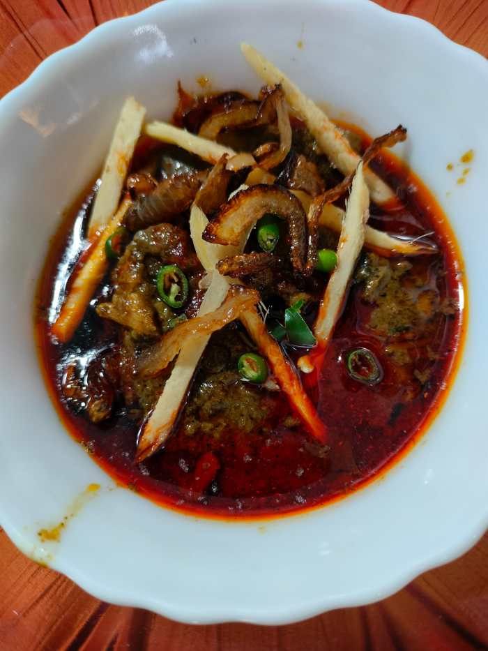 Nihari Mutton Nalli Curry; and Real Nihari Masala - Making Details ...