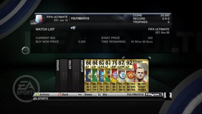 FIFA 11 Ultimate Team Features I'd Like to See - HubPages