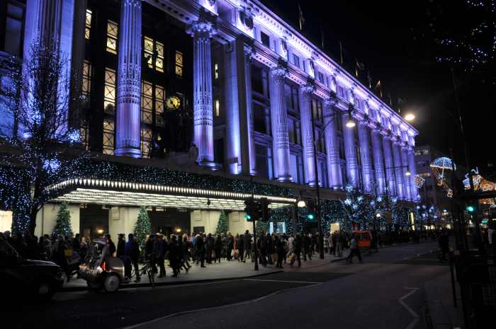 Visiting Selfridges, London, England: Beaux-Arts, Pillared Splendour With Art Nouveau Features ...