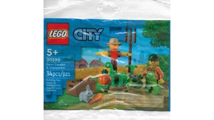 Lego City Farm Garden and Scarecrow Polybag 30590 Review - HubPages