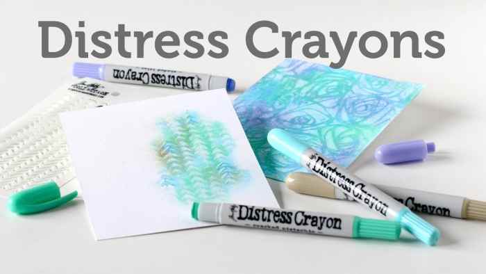 Distress Crayons-Tips And Ideas - HubPages