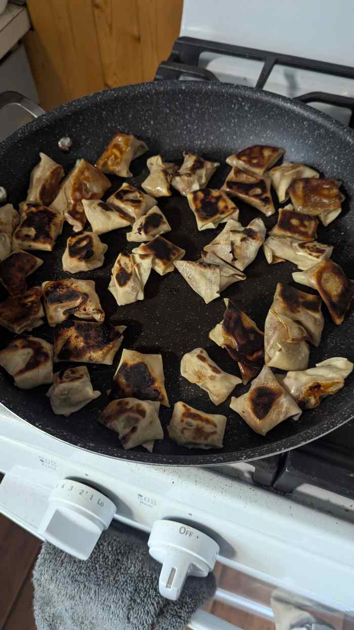 Pan Fried Apple Filled Wonton Wraps - HubPages