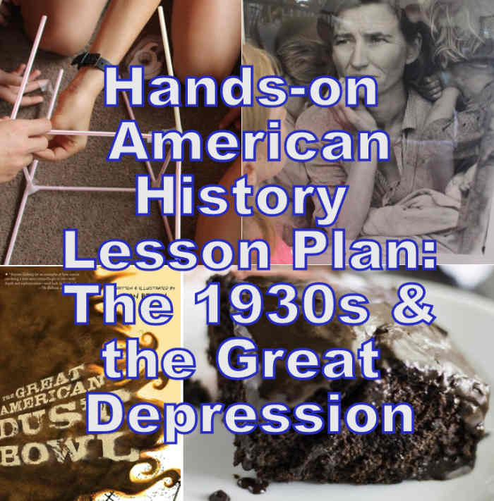 The 1930s and The Great Depression Hands-on American History Elementary ...