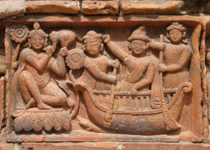 Elephants in temple decorations in West Bengal - HubPages