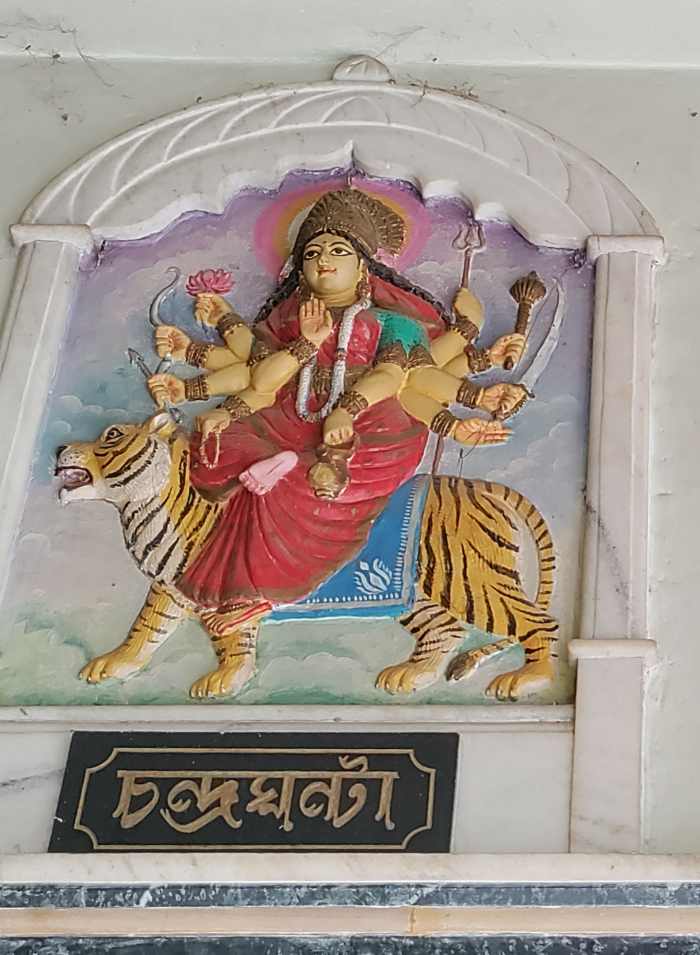 Goddess Durga's arms - in temples and in temple decoration of West ...
