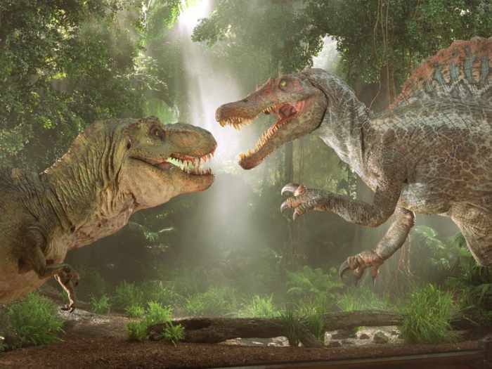 The Spinosaurus and T-Rex Battle in Jurassic Park Will Have Different ...