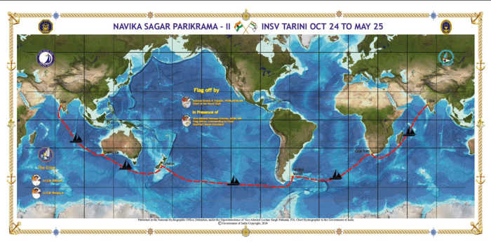 Navika Sagar Parikrama II: Women of Indian Navy on a Transoceanic ...