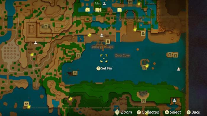 All Stamp Locations Map for “The Legend of Zelda: Echoes of Wisdom ...