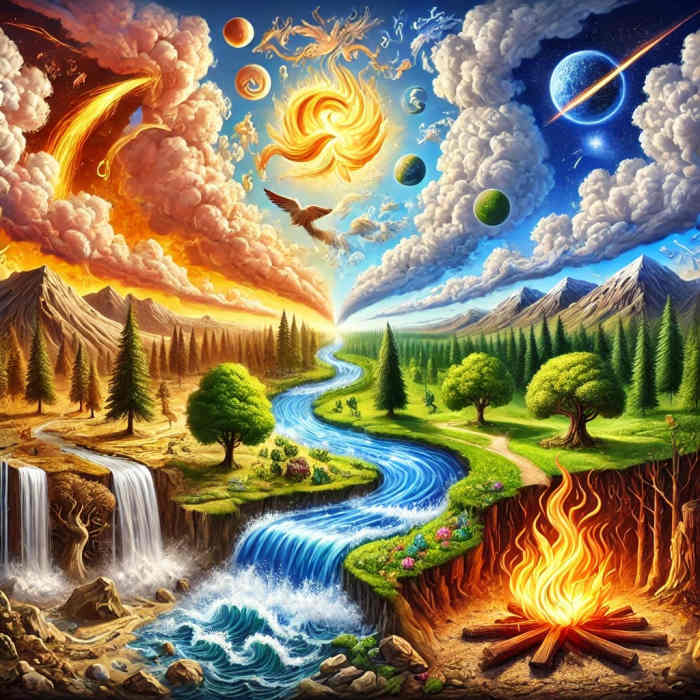 Empedocles and the Four Classical Elements: Air, Water, Earth, and Fire ...