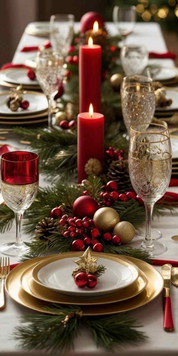 20+ Stunning Christmas Tablescape Settings and Decorating Ideas - HubPages