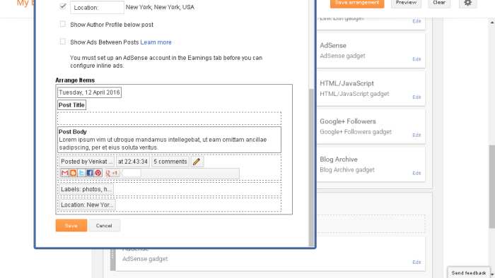 How to Design/Customize and Add Gadgets to Your Website Using Blogger Layout Tools - HubPages