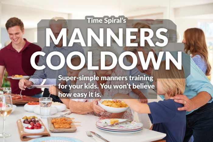 The "Manners Cooldown" - a New Way to Teach Manners to Your Kids - HubPages