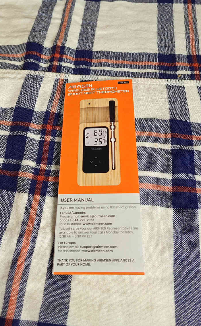 Review of the AIRMSEN Wireless Bluetooth Smart Meat Thermometer - HubPages