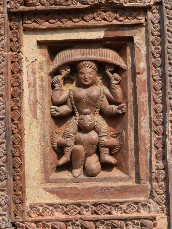 Lord Rama without a Bow & arrows : Janaki Nath temple, Nandigram ...