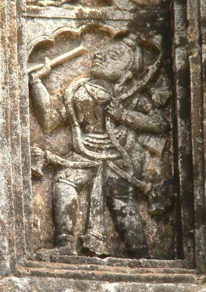 Lord Rama without a Bow & arrows : Janaki Nath temple, Nandigram ...