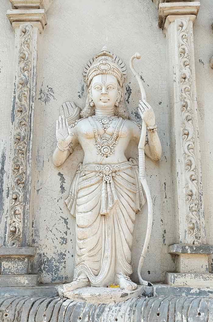 Lord Rama without a Bow & arrows : Janaki Nath temple, Nandigram ...