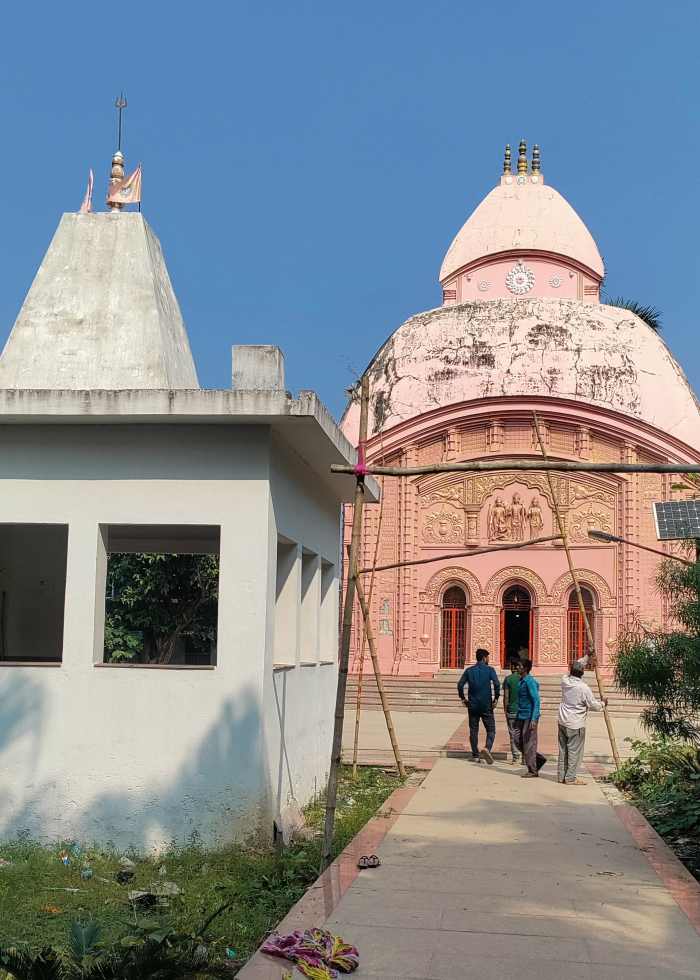 Lord Rama without a Bow & arrows : Janaki Nath temple, Nandigram ...