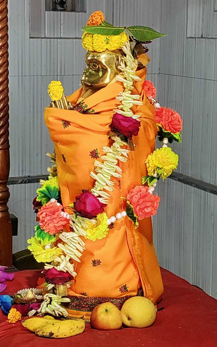 Lord Rama without a Bow & arrows : Janaki Nath temple, Nandigram ...