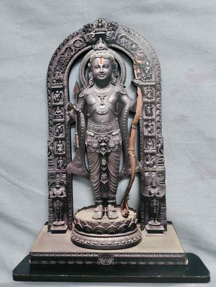 Lord Rama without a Bow & arrows : Janaki Nath temple, Nandigram ...