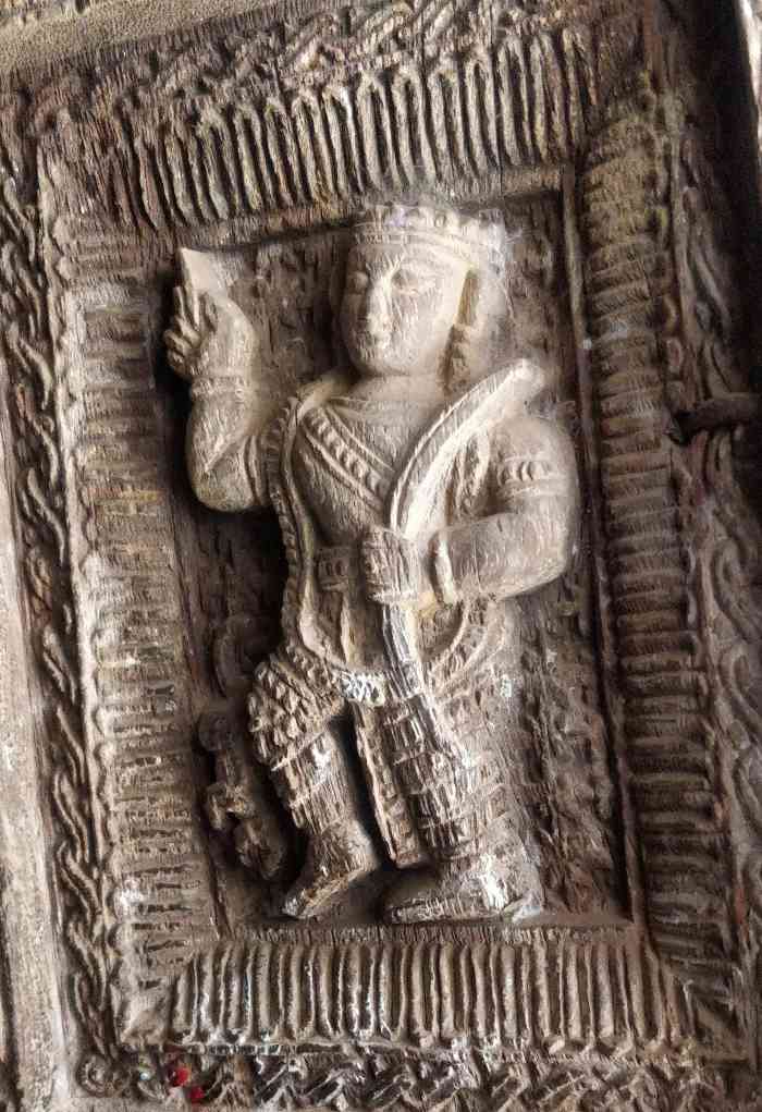 Lord Rama without a Bow & arrows : Janaki Nath temple, Nandigram ...