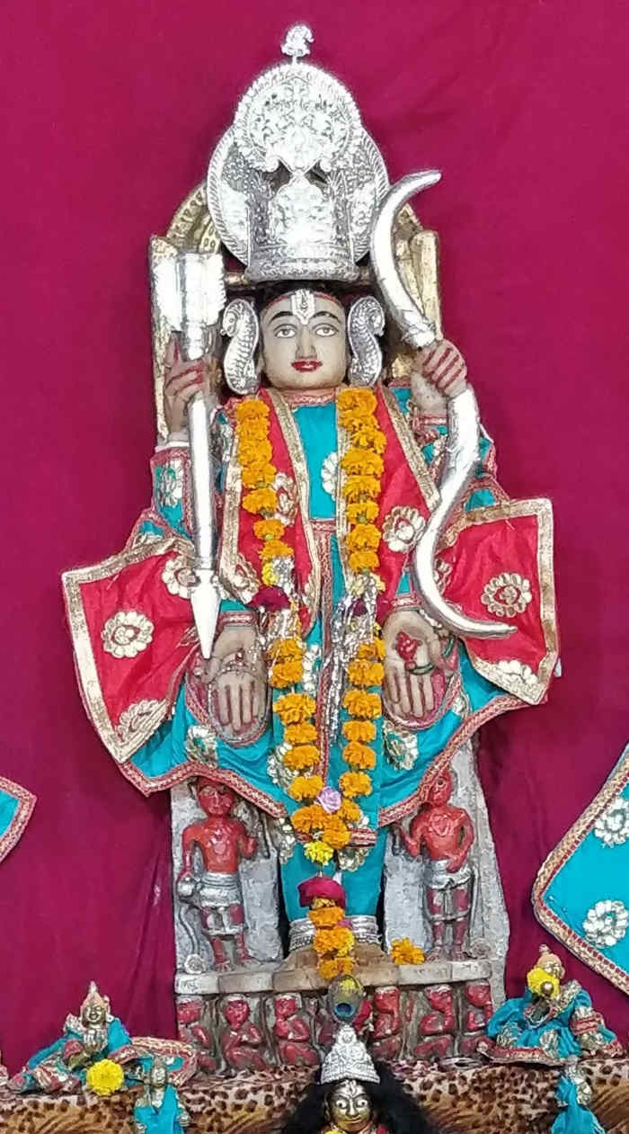 Lord Rama without a Bow & arrows : Janaki Nath temple, Nandigram ...