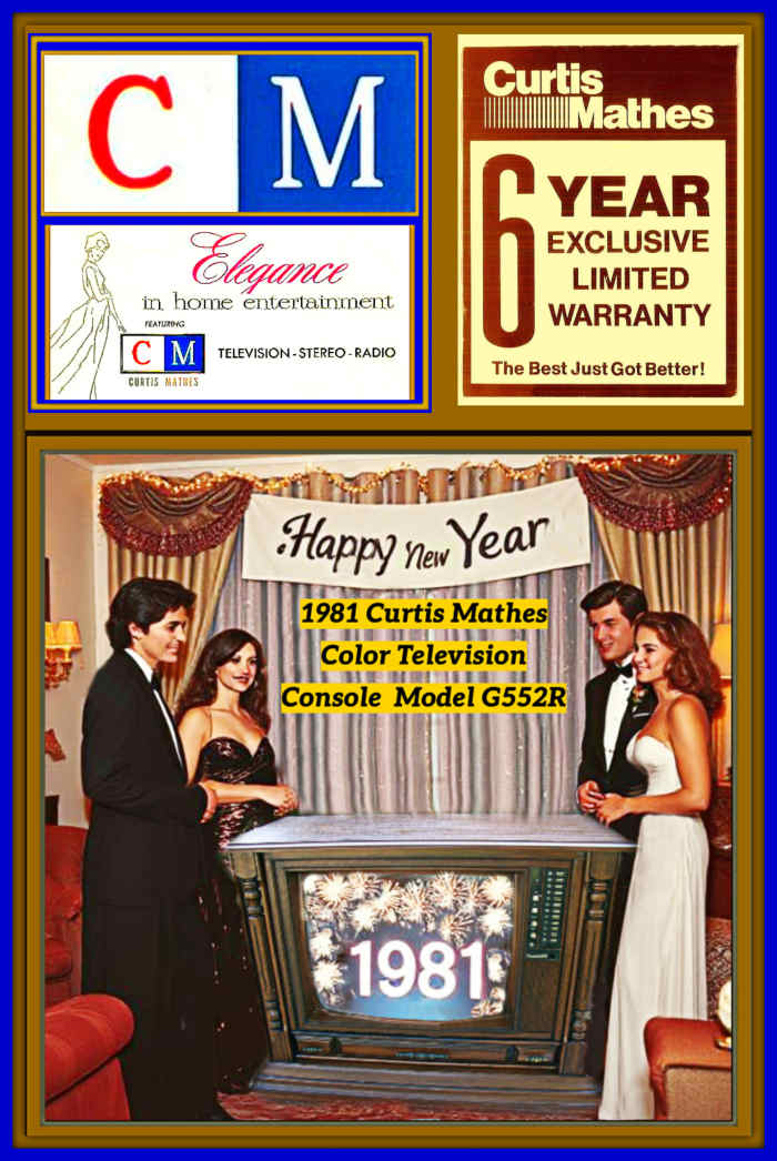 1981 Curtis Mathes Color Television Console Model G552R, Made to Last - HubPages