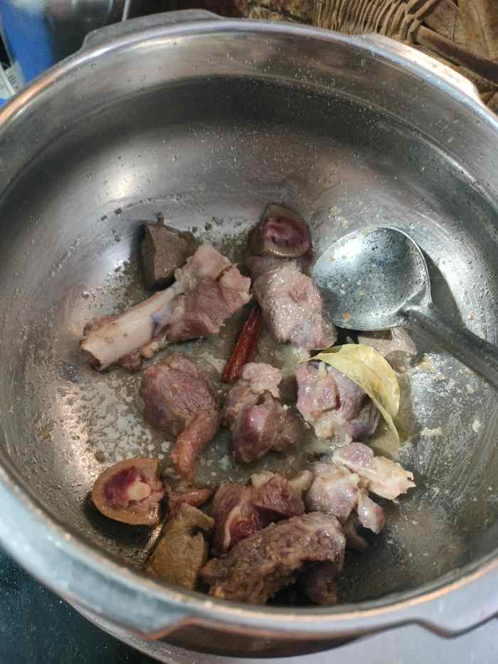 White Mutton Curry Prepared by Two Methods First Easy and Second ...