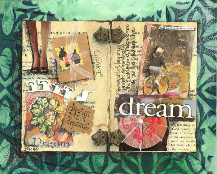 Collaging in an Art Journal-Tips and Ideas - HubPages