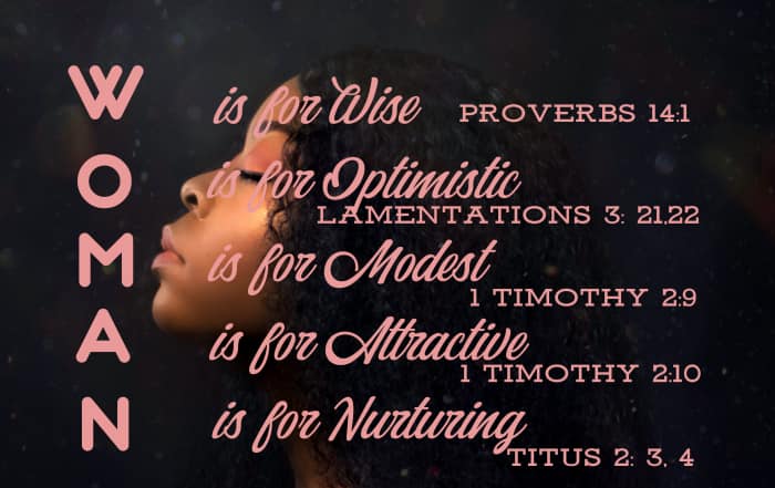 The Self-Worth Alphabet for the Godly Woman - HubPages