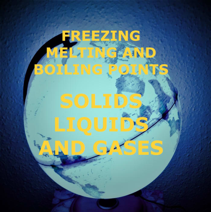 What Are the Freezing, Melting, and Boiling Points of Solids, Liquids ...
