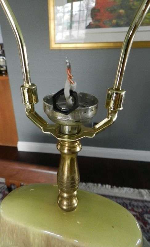 Rewire a Vintage Table Lamp - Dengarden - Home and Garden
