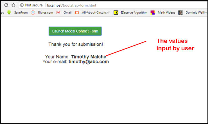 Diy Php And Bootstrap Using Bootstrap Modal Box To Receive Input From User Owlcation Education