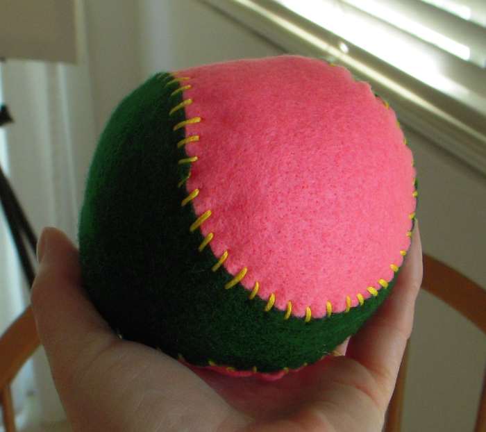 Como fazer uma bola de tecido | Marine Connection